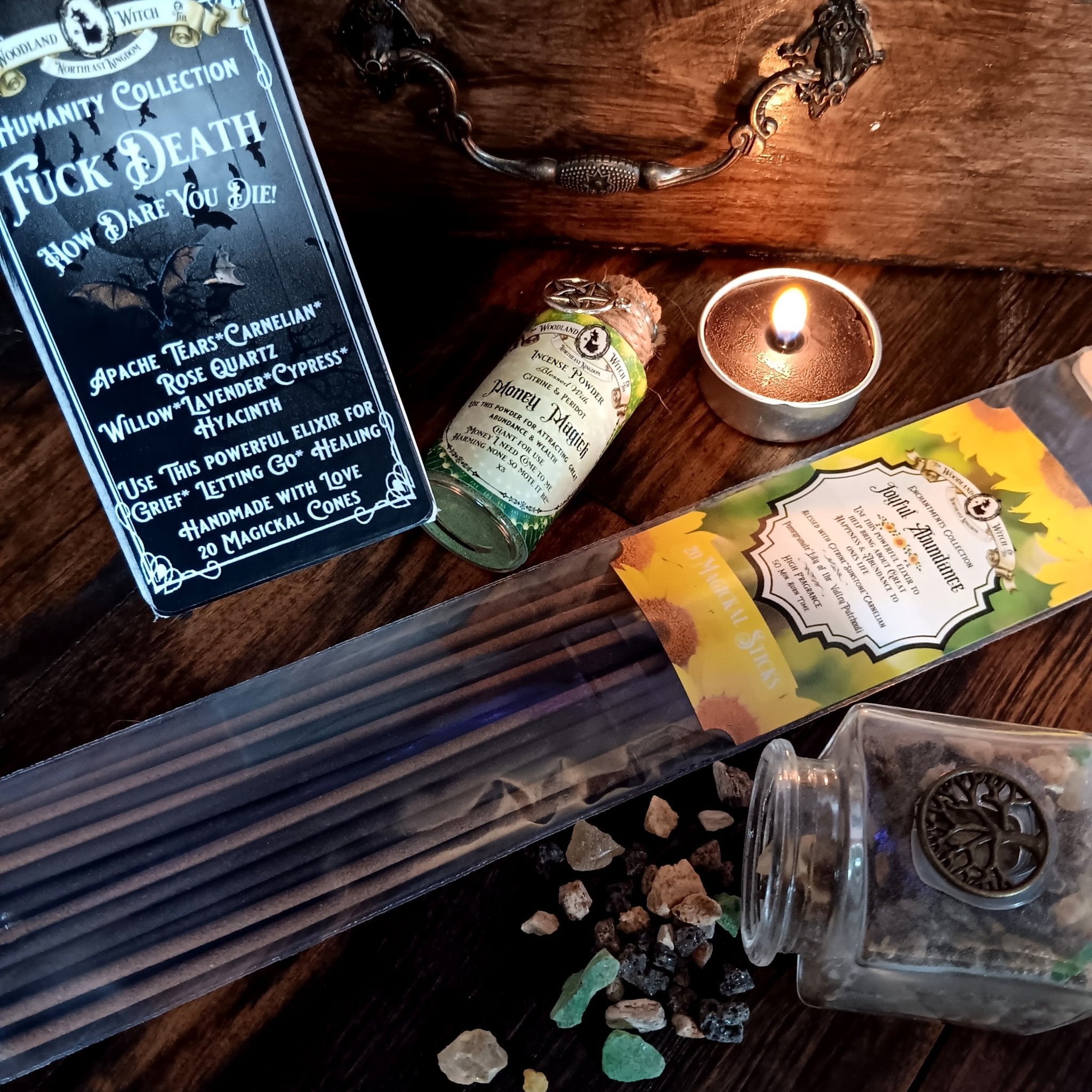INCENSE & RESIN BLENDS - Woodland Witchcraft